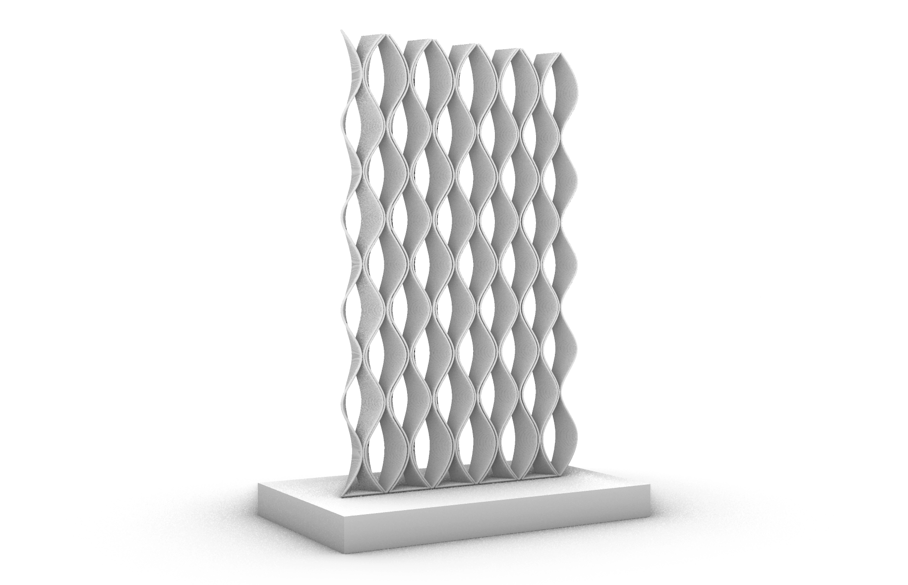 3D Printed Room Divider - PARAMETRIC Solutions